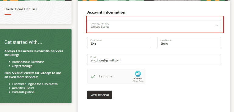 How to create Oracle Cloud free tier Account: A Step-by-Step Guide ...