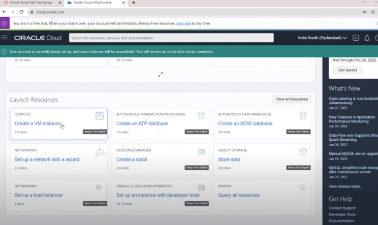 How to create Oracle Cloud free tier Account: A Step-by-Step Guide - Cyber Toffy